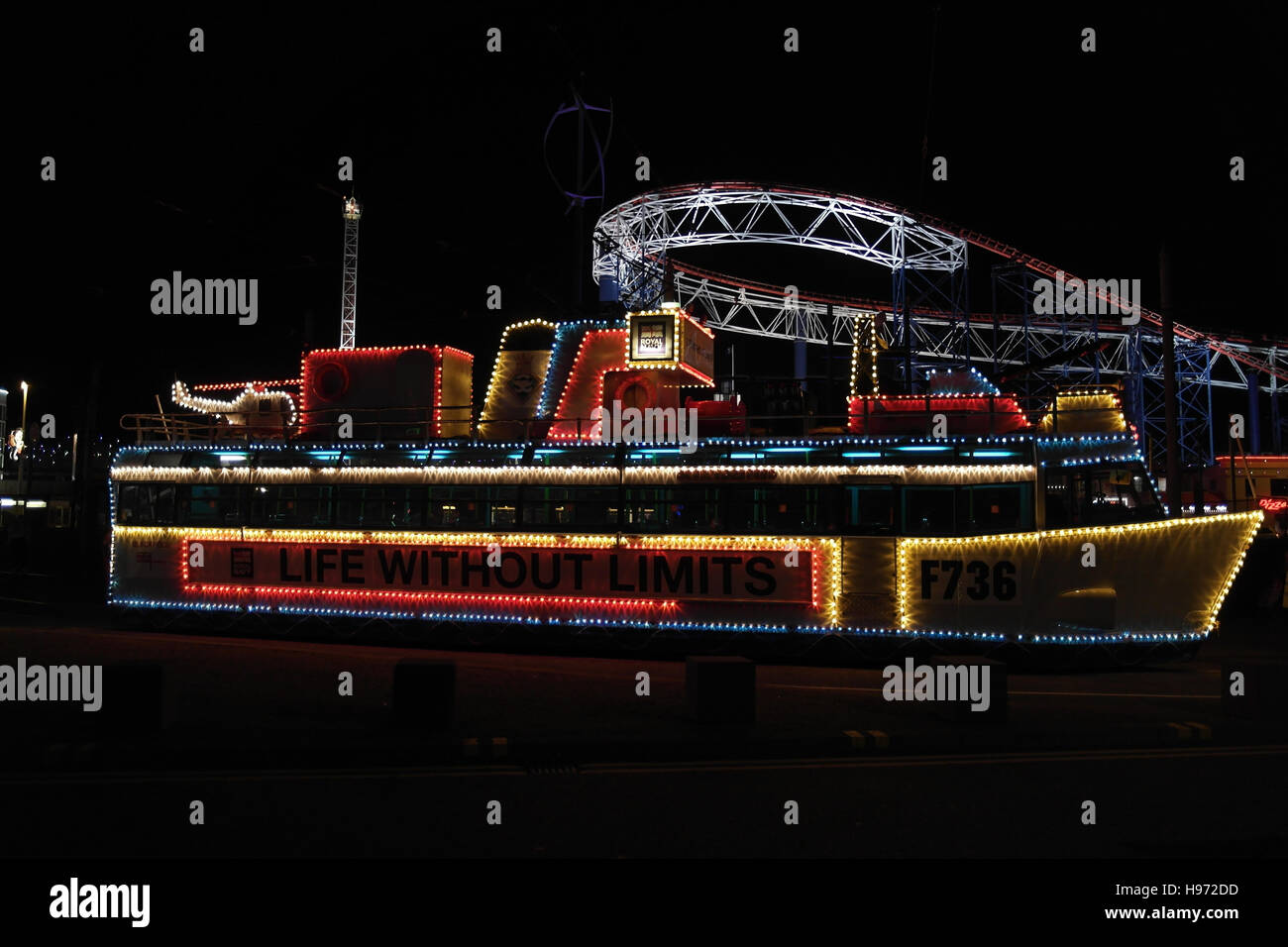 Hms blackpool tram hi-res stock photography and images - Alamy