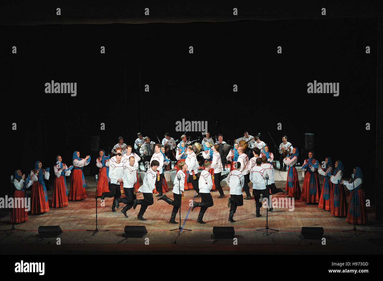 SYKTYVKAR, RUSSIA - NOVEMBER 19, 2016: The performance of the ...