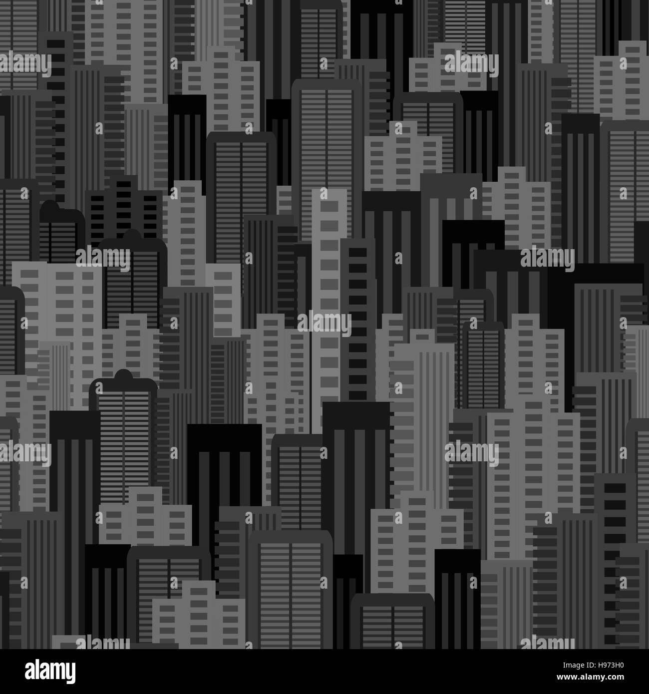 Night city life concept Black and White Stock Photos & Images - Alamy