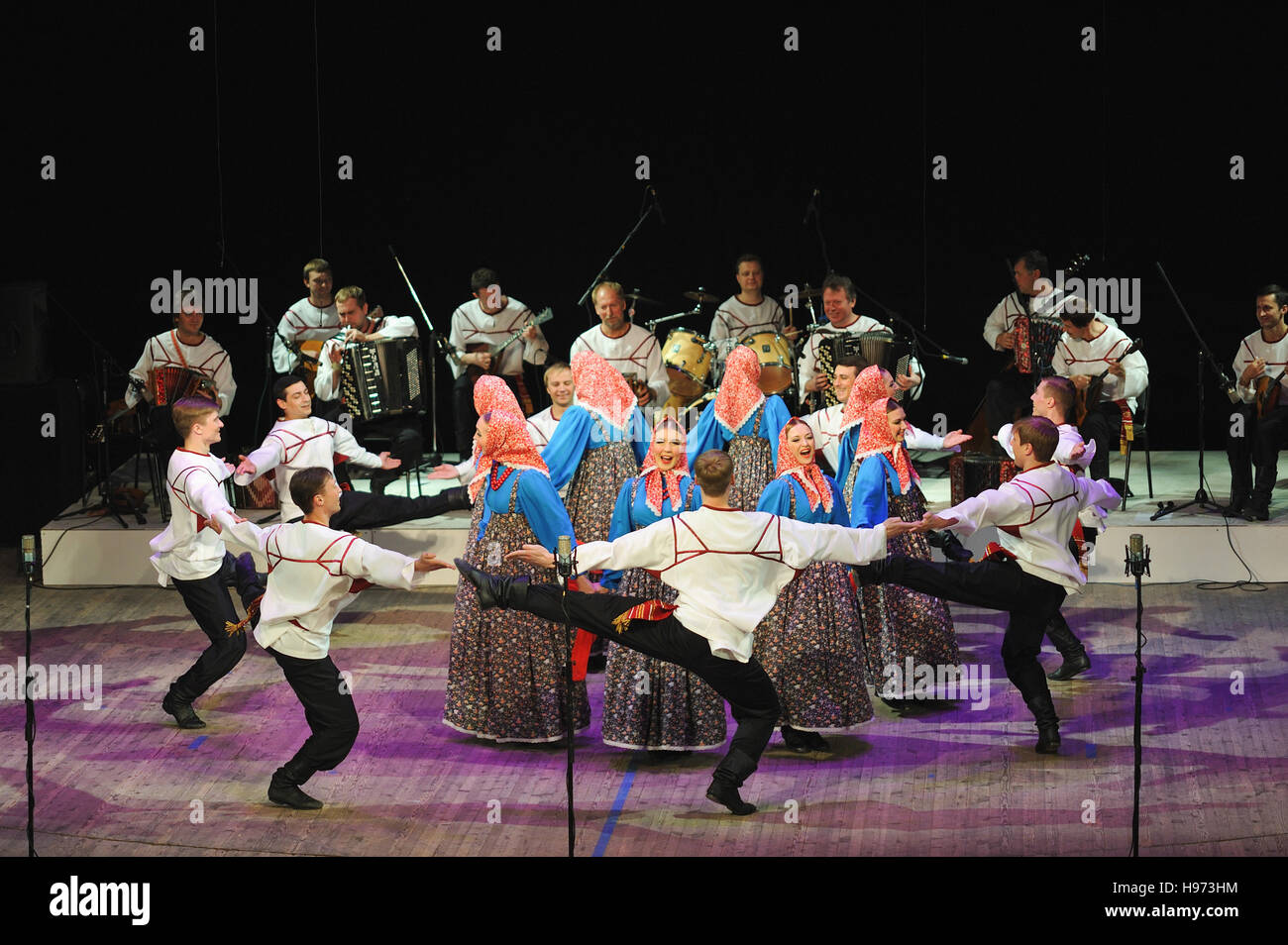 SYKTYVKAR, RUSSIA - NOVEMBER 19, 2016: The performance of the ...