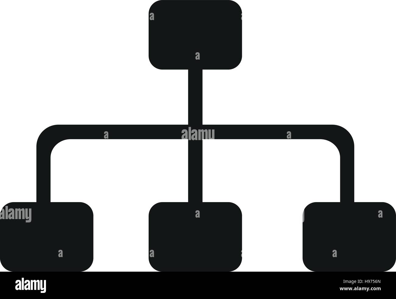 Network Graphs Icon Stock Vector Image & Art - Alamy