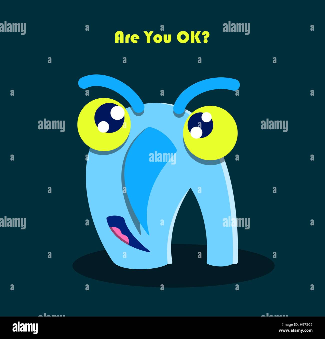 Letter emotion Stock Vector Images - Alamy