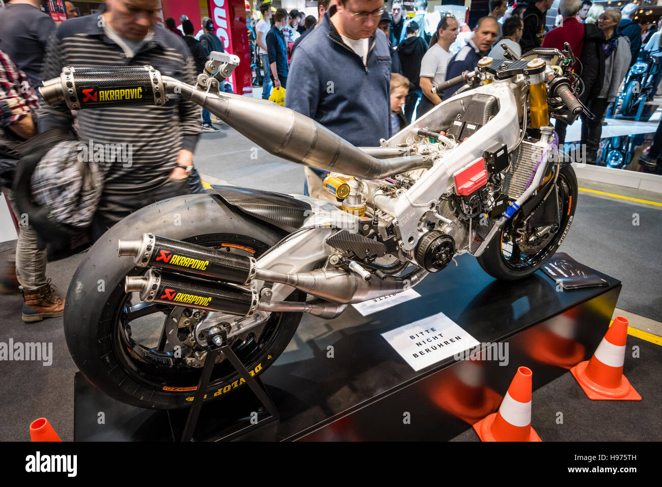 Zurich, Switzerland - 21 Feb 2016: Visitors gather around a rare Suter ...