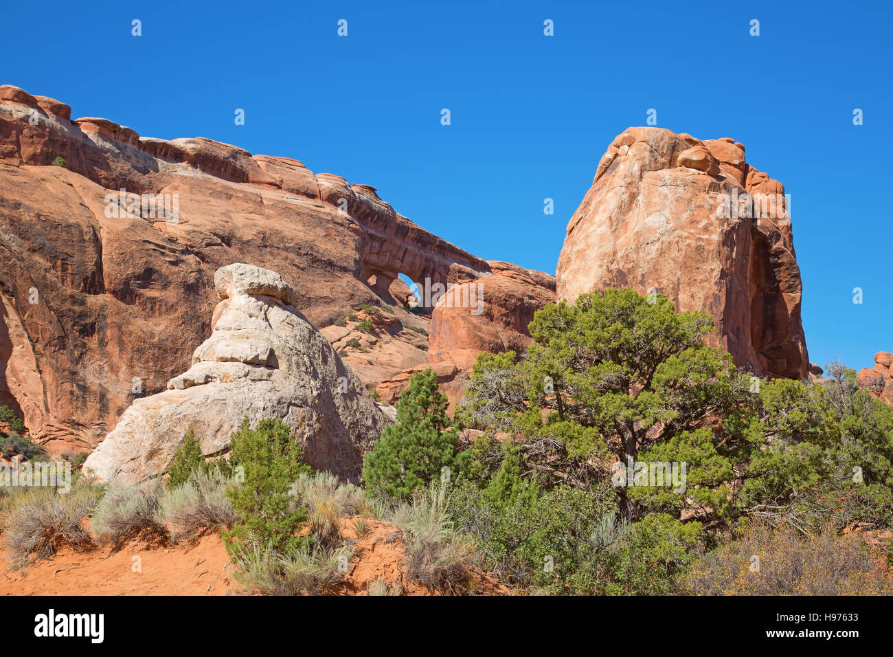 Famous Arches National park, Utah, USA Stock Photo - Alamy