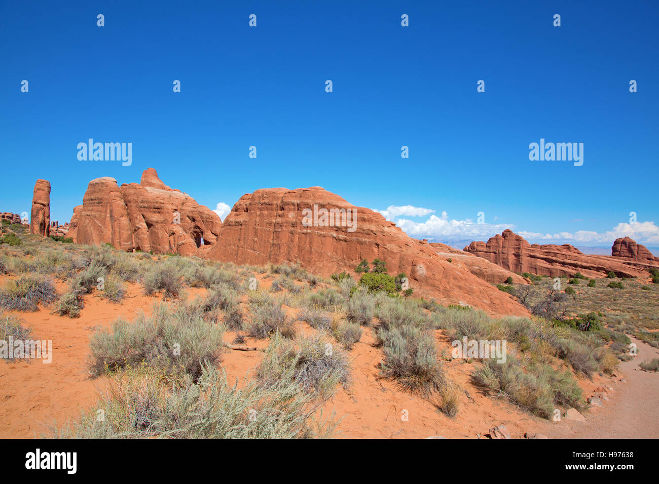 Famous Arches National park, Utah, USA Stock Photo - Alamy