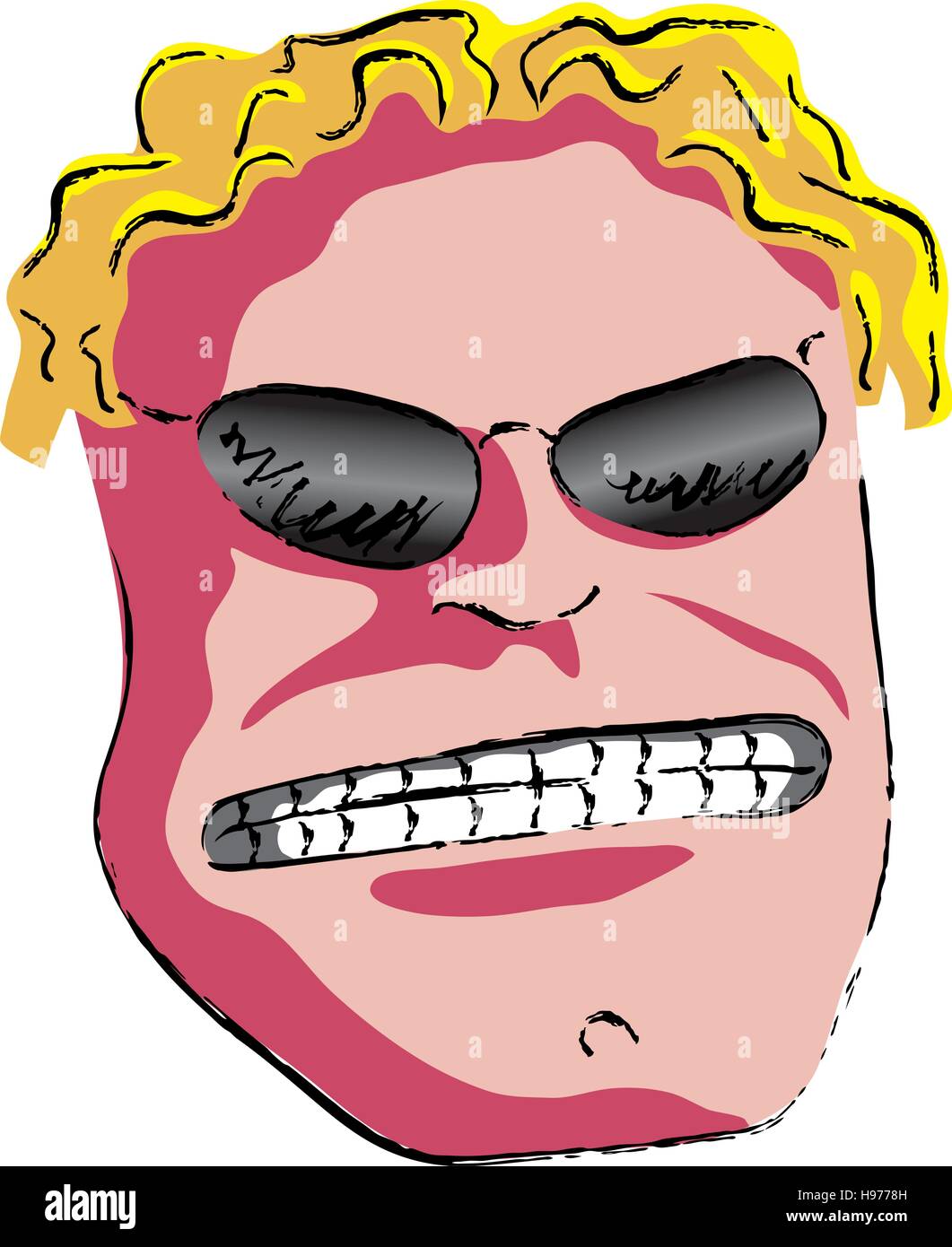 Raging emoticon hi-res stock photography and images - Alamy