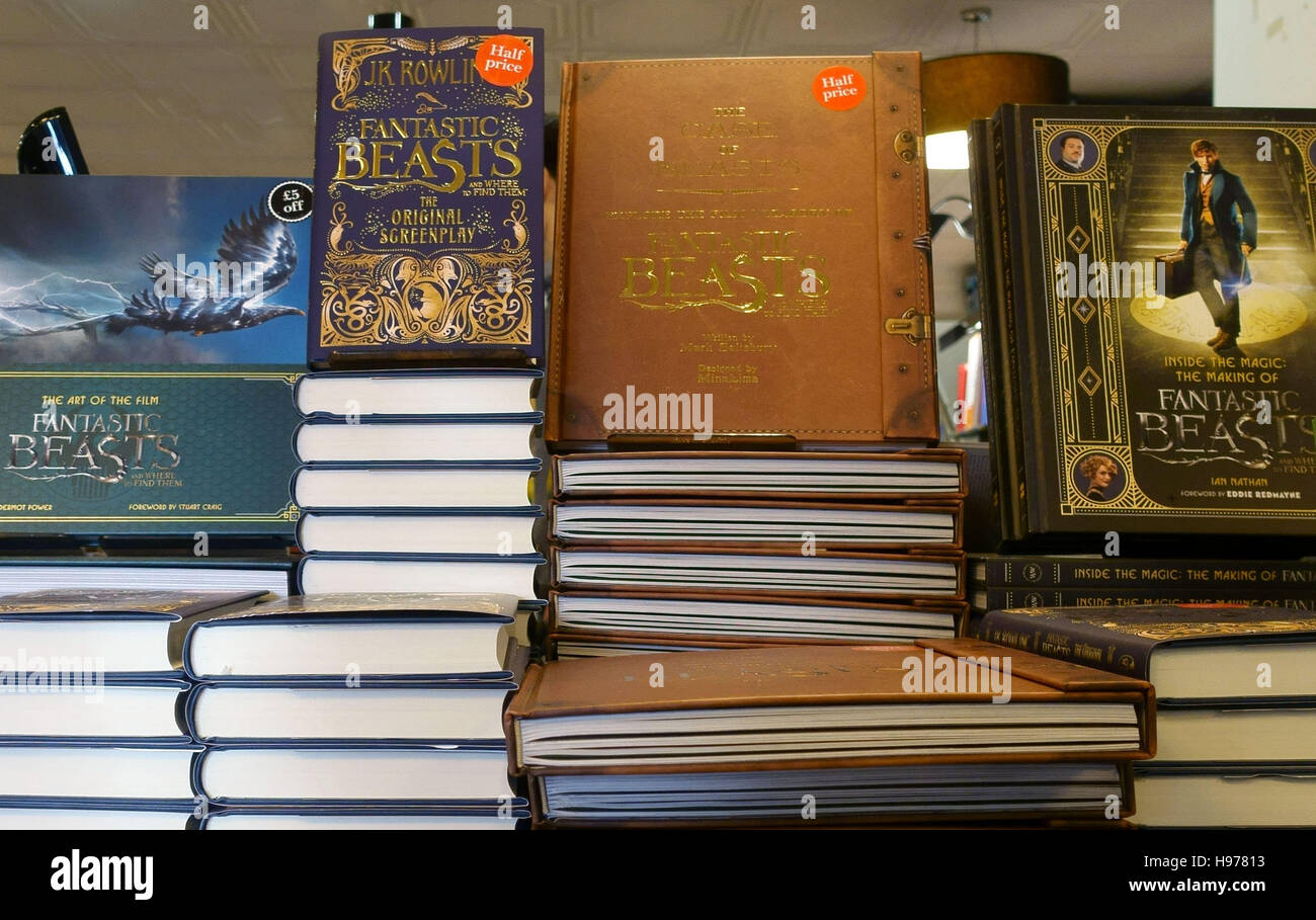 Fantastic Beasts and Where To Find Them by J K Rowling in London ...