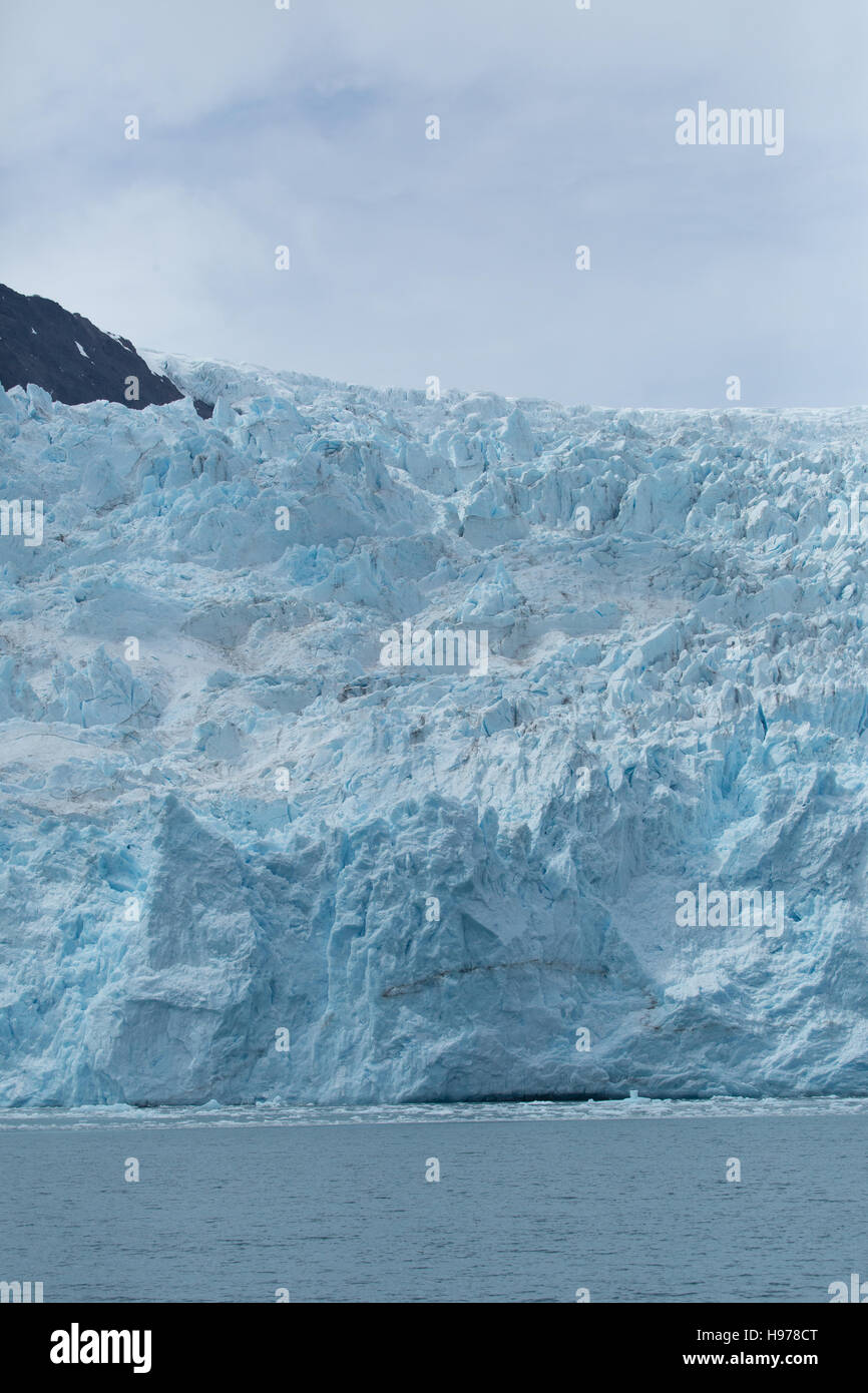 glacial ice in alaska Stock Photo - Alamy