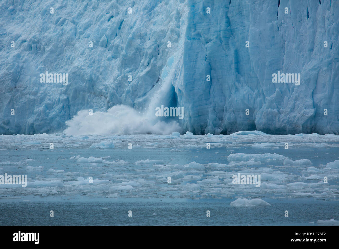 glacial ice in alaska Stock Photo - Alamy