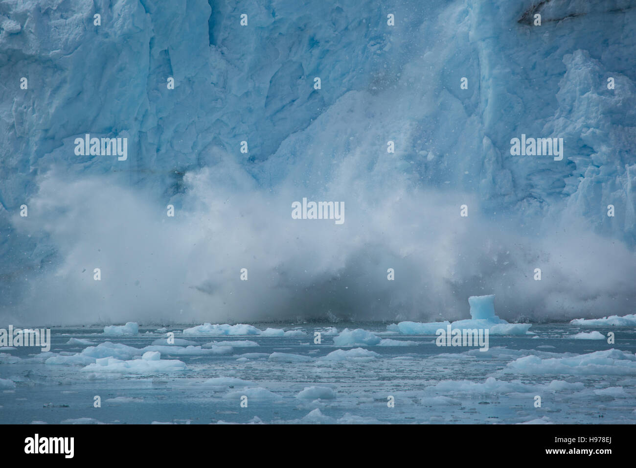 glacial ice in alaska Stock Photo - Alamy