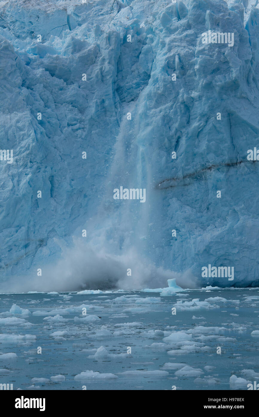 glacial ice in alaska Stock Photo - Alamy