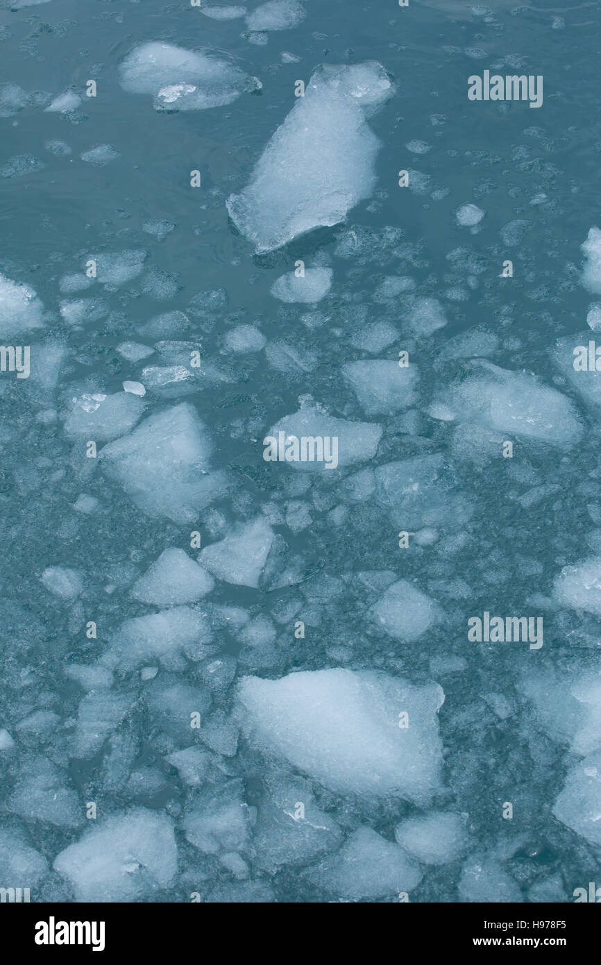glacial ice in alaska Stock Photo - Alamy