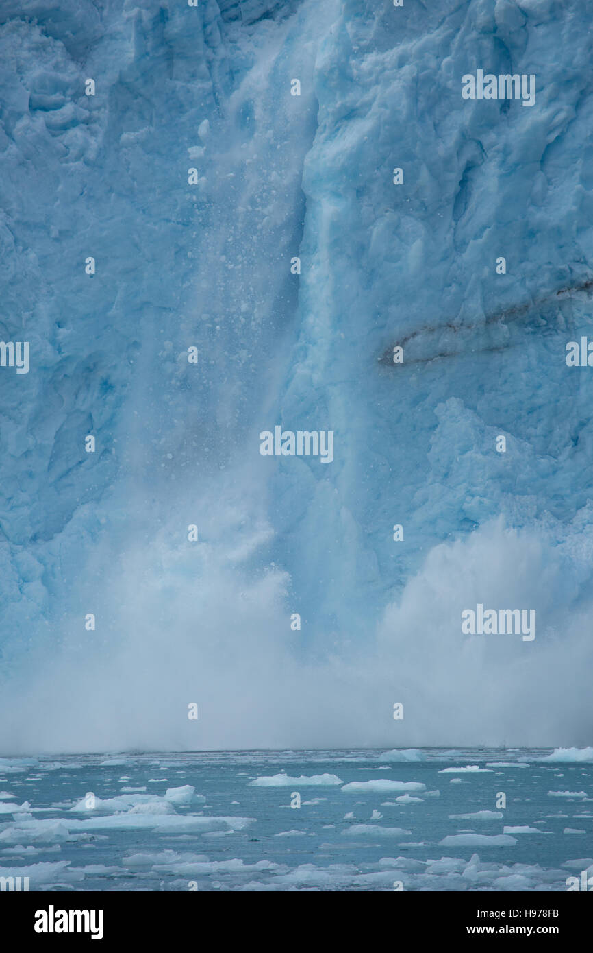 glacial ice in alaska Stock Photo - Alamy