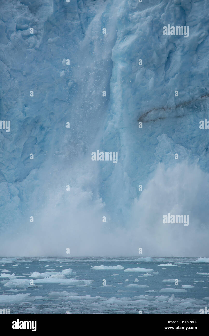 glacial ice in alaska Stock Photo - Alamy