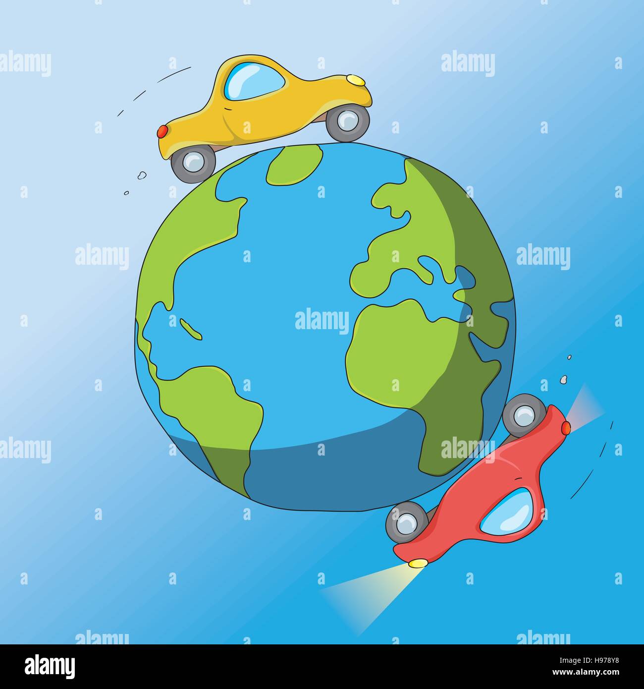 cars around the world Stock Vector Image & Art - Alamy