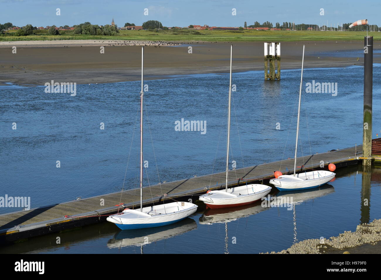 zon, zee, natuur, mooi, Nieuwpoort Stock Photo - Alamy