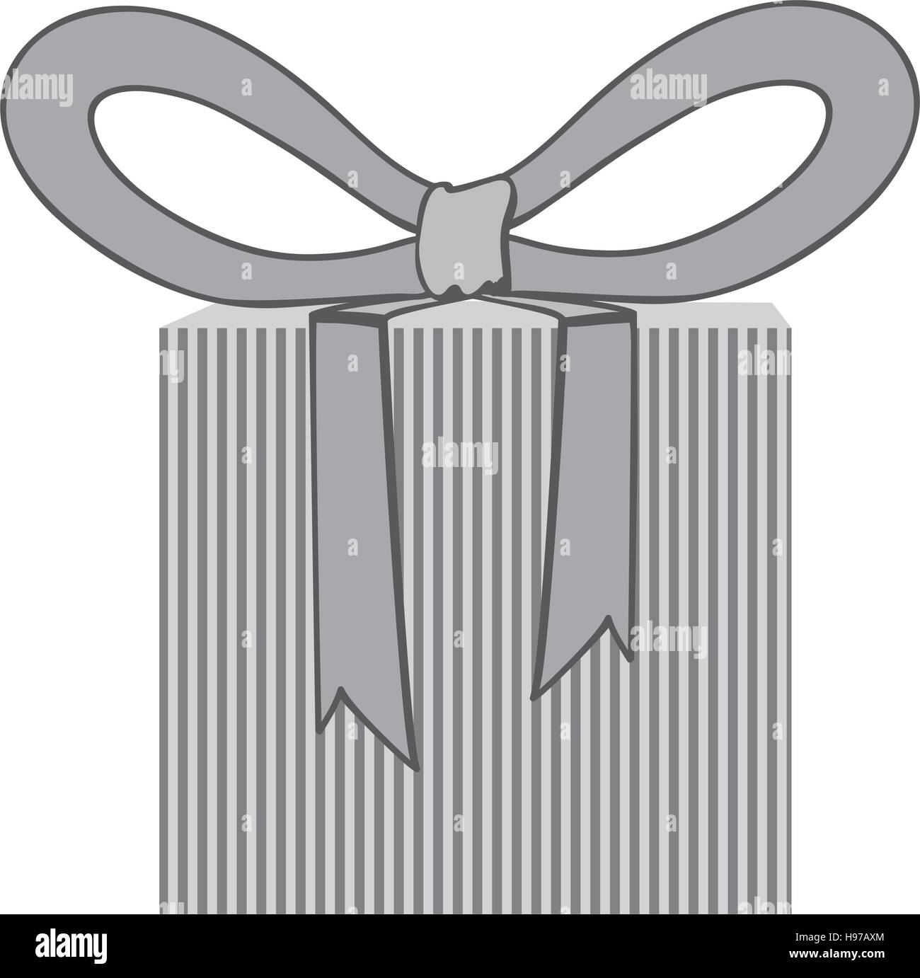 gift box with bow icon image vector illustratoin design Stock Vector ...