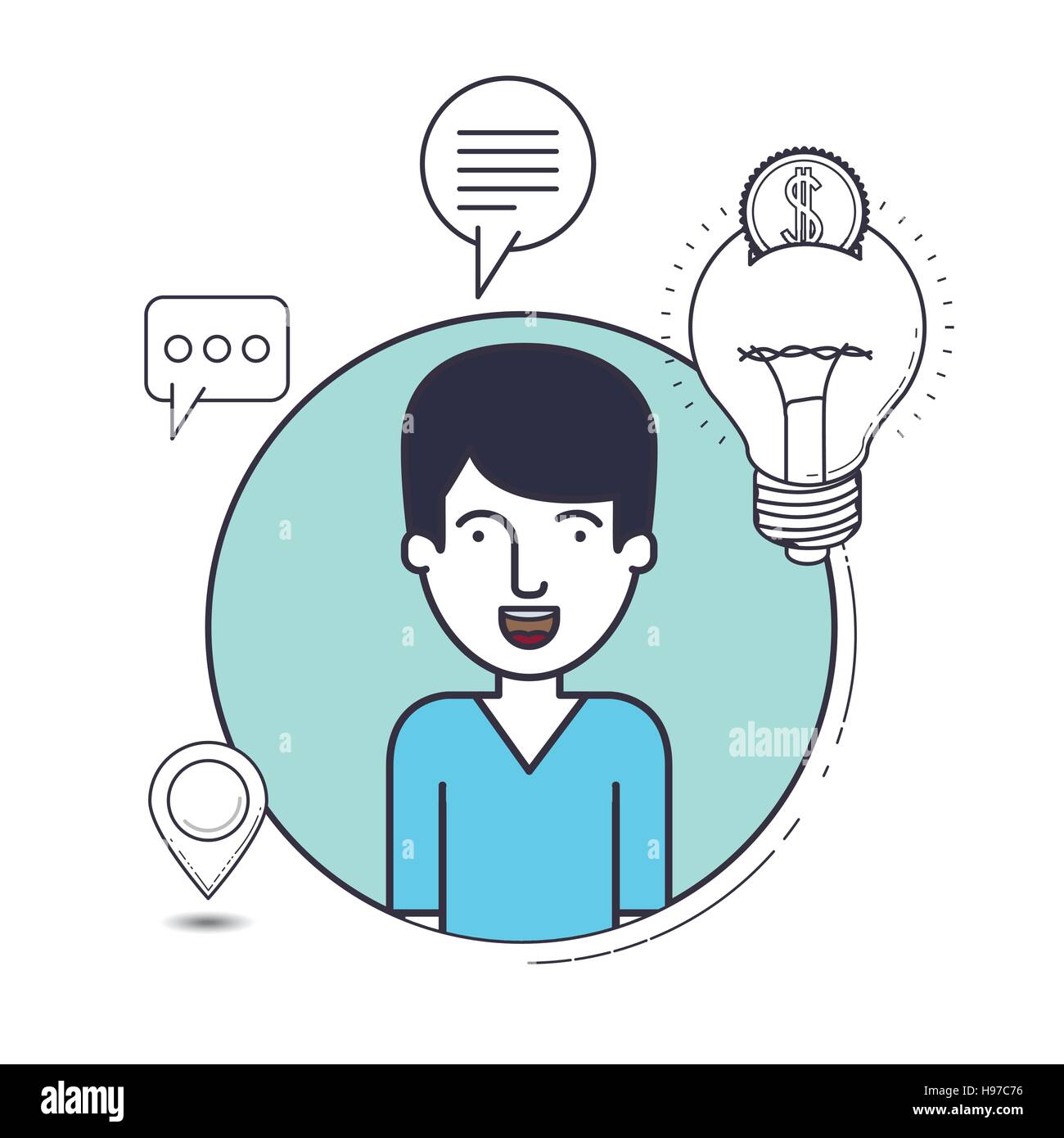 advantages of internet and digital technology image Stock Vector Image ...