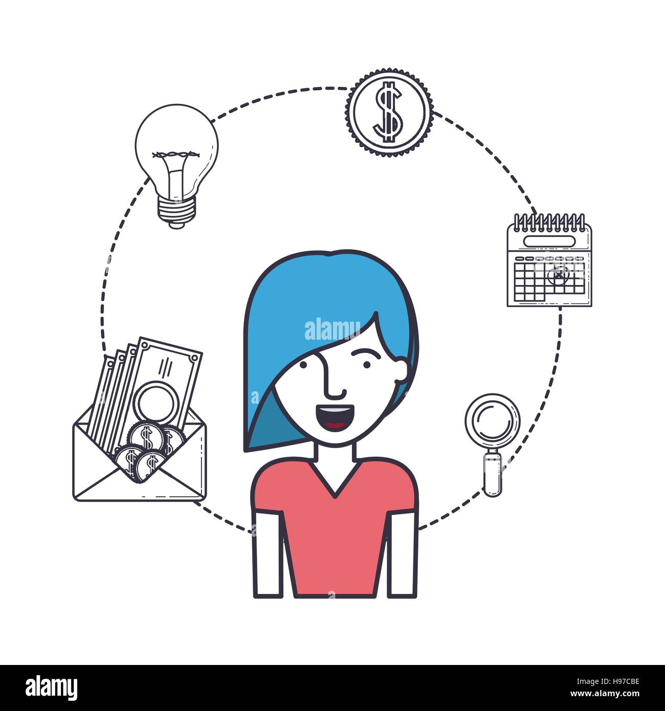 advantages of internet and digital technology image Stock Vector Image ...