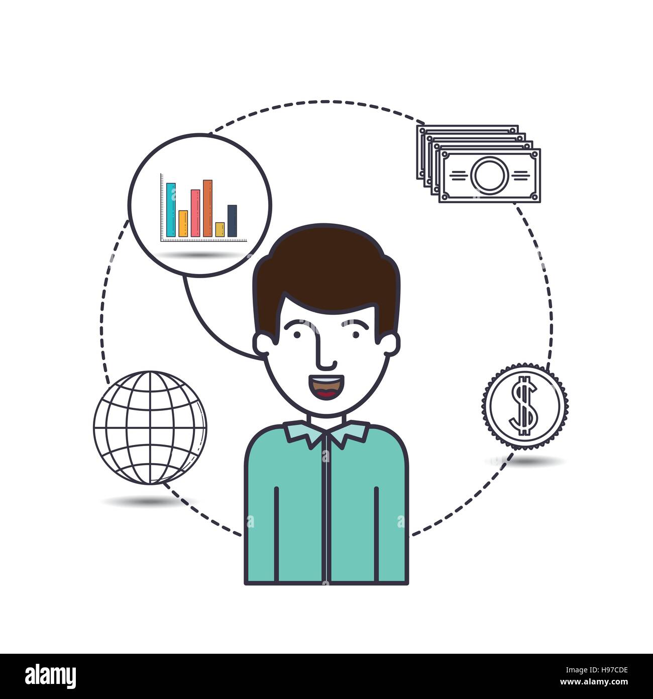 advantages of internet and digital technology image Stock Vector Image ...