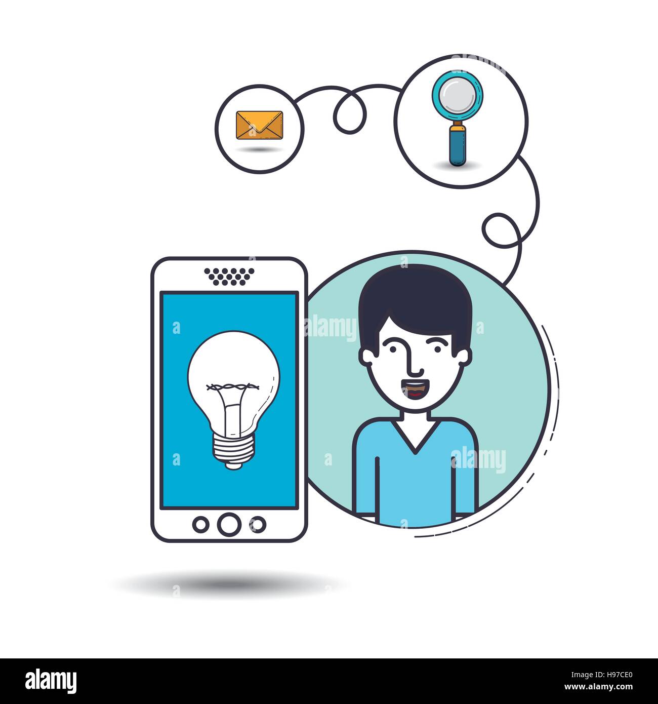 Advantages internet digital technology image hi-res stock photography ...