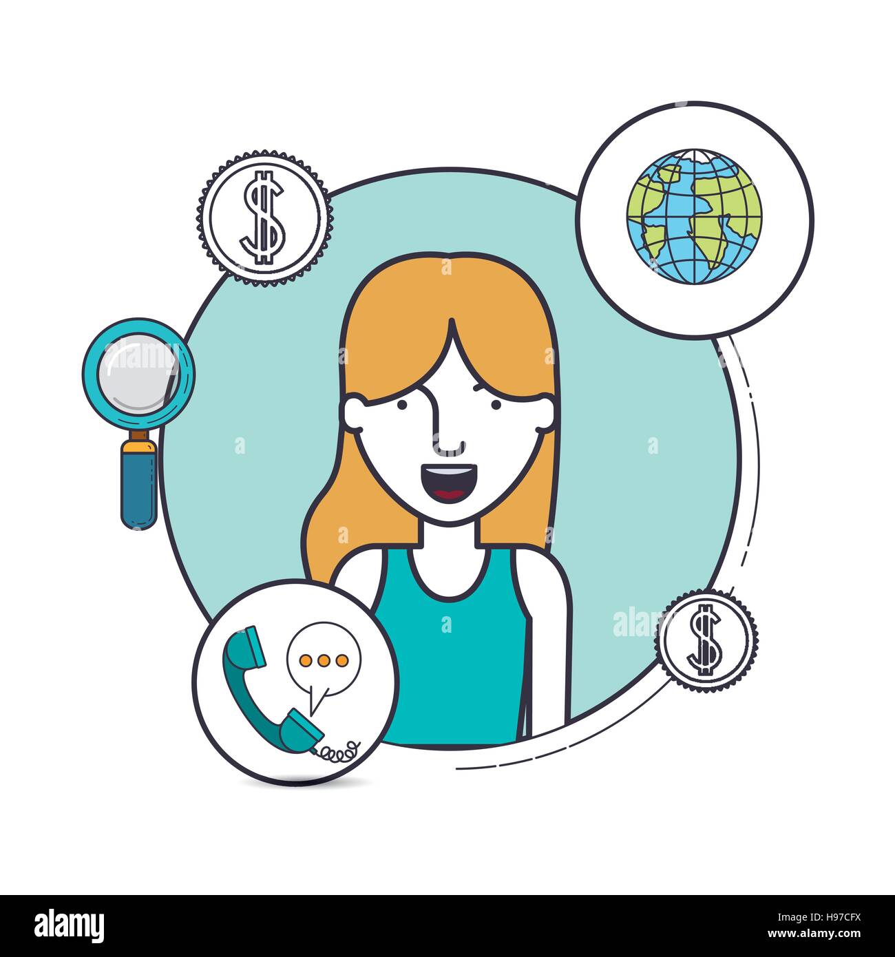 advantages of internet and digital technology image Stock Vector Image ...