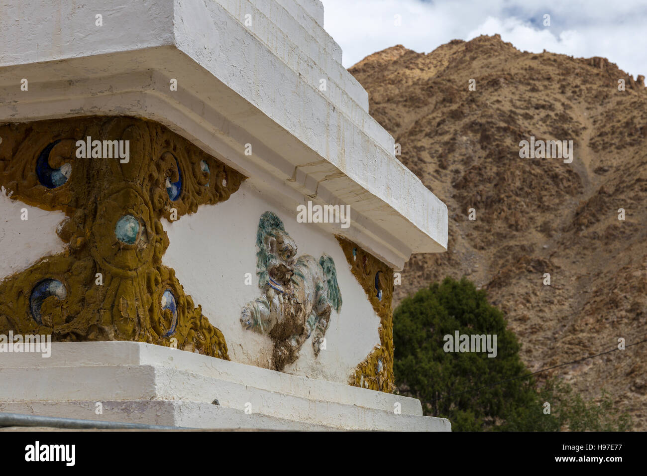 Likir Gompa, high in the Himalayas Stock Photo - Alamy