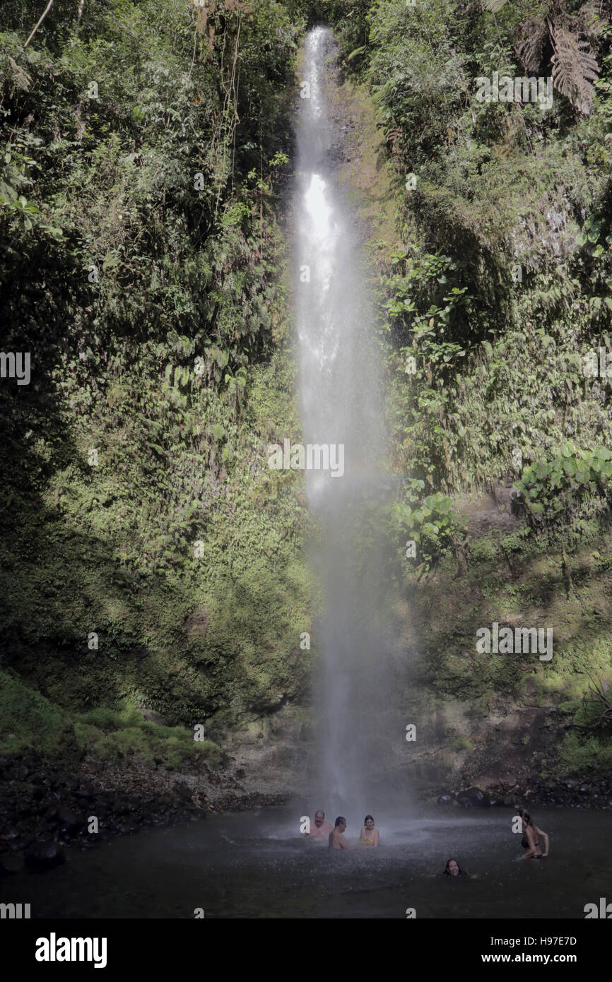 Ecuador, amazon, Banos, cascade Stock Photo - Alamy