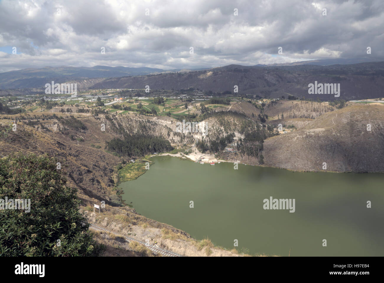Ecuador, Laguna, yambo Stock Photo - Alamy