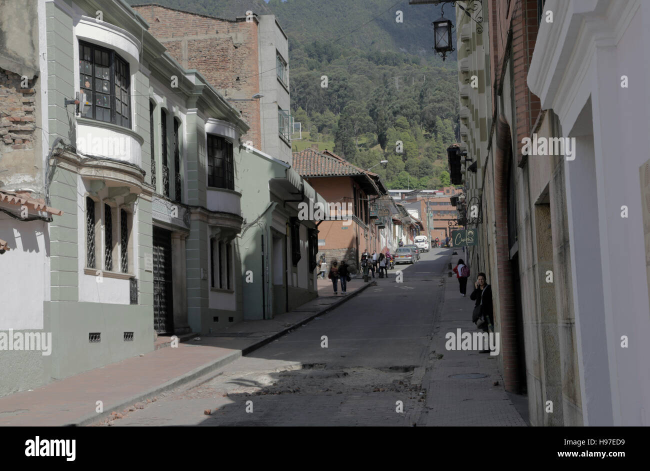 Colombia, Bogota, old city Stock Photo - Alamy