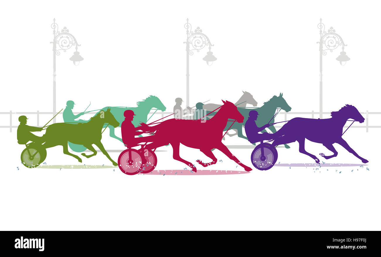 Trotting track hi-res stock photography and images - Alamy