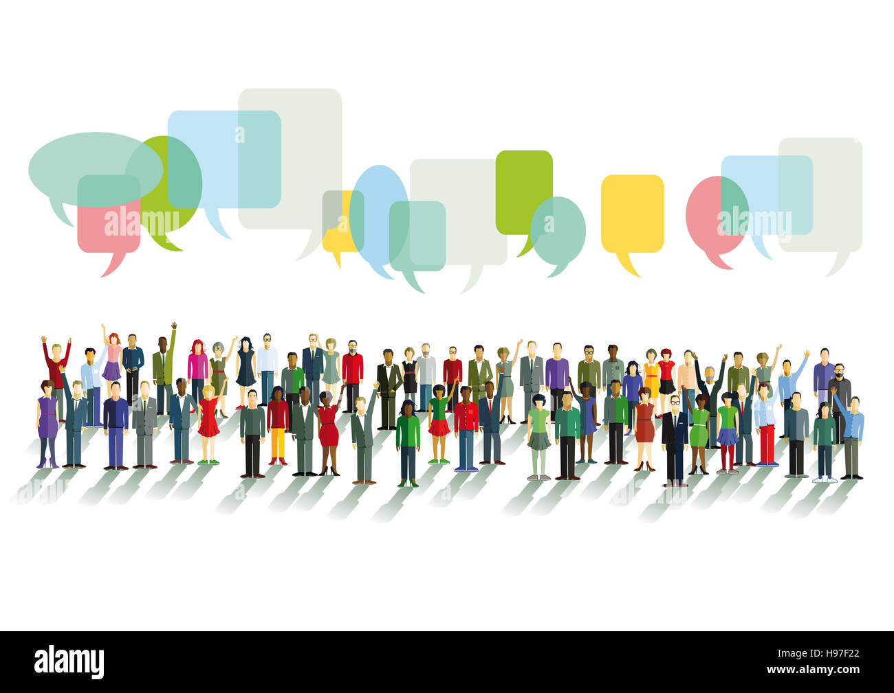 User communication Cut Out Stock Images & Pictures - Alamy