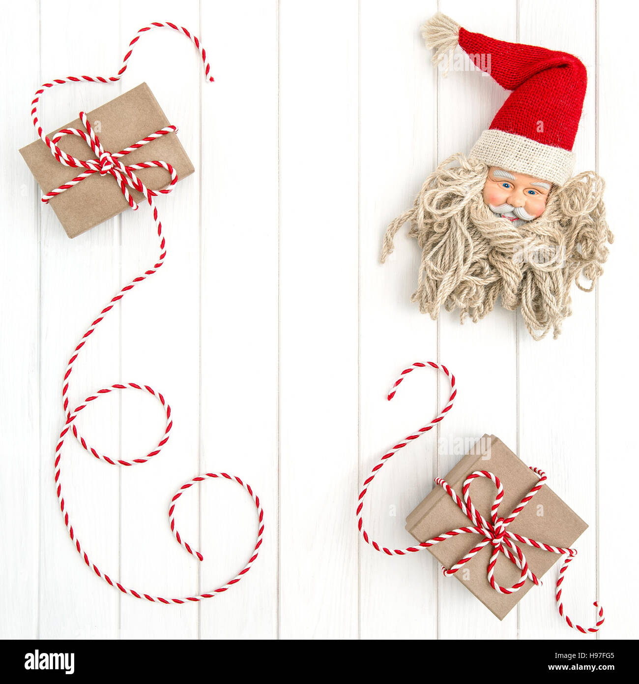 Flat lay new year Cut Out Stock Images & Pictures - Alamy