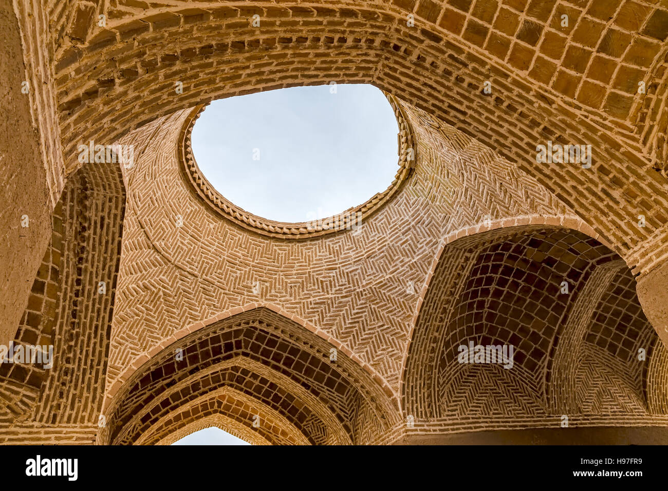 Tower of Silence building ceiling Stock Photo - Alamy