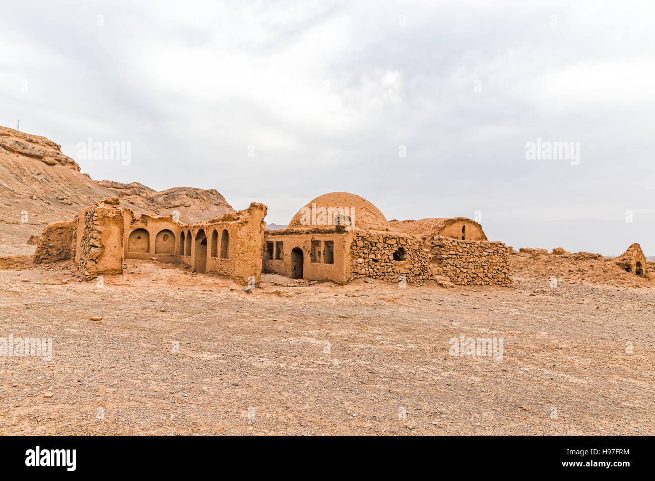 Tower of Silence building Stock Photo - Alamy