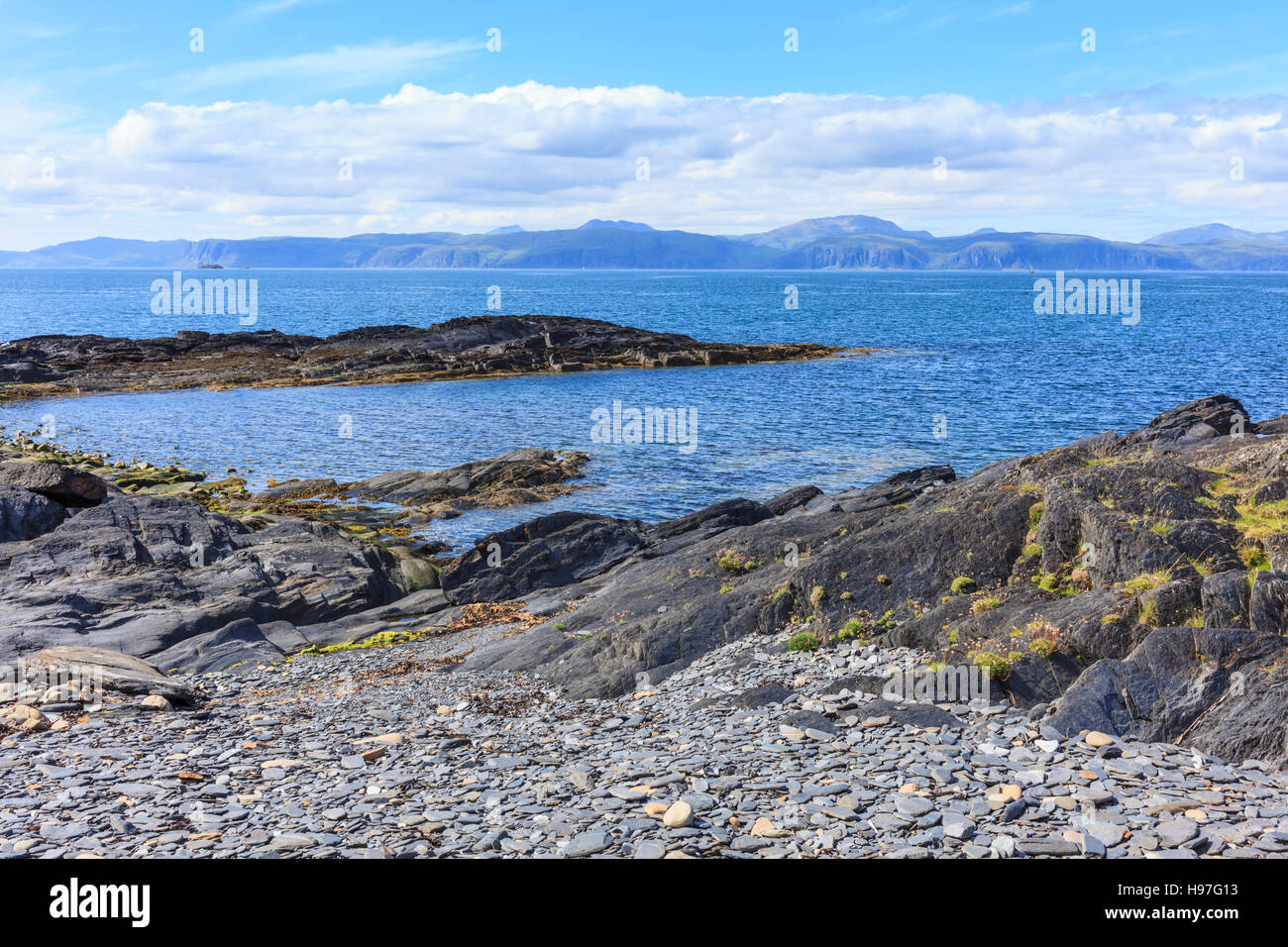 Sound of Luing, Cullipool Stock Photo - Alamy