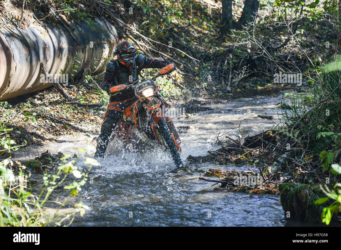 On the edge 2016 Hard Enduro Rally Stock Photo - Alamy