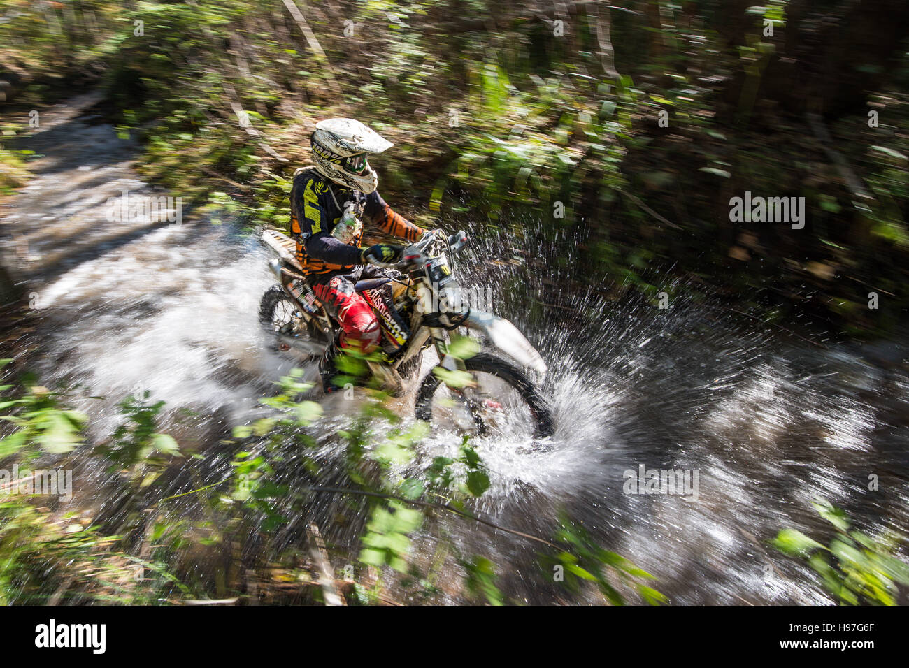 On the edge 2016 Hard Enduro Rally Stock Photo - Alamy