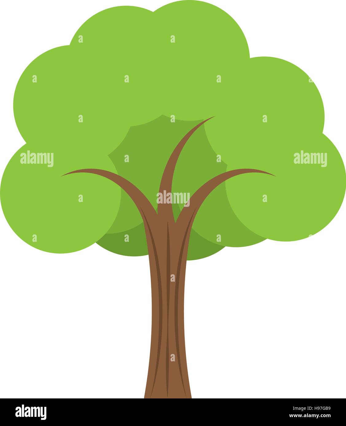 tree plant isolated icon Stock Vector Image & Art - Alamy