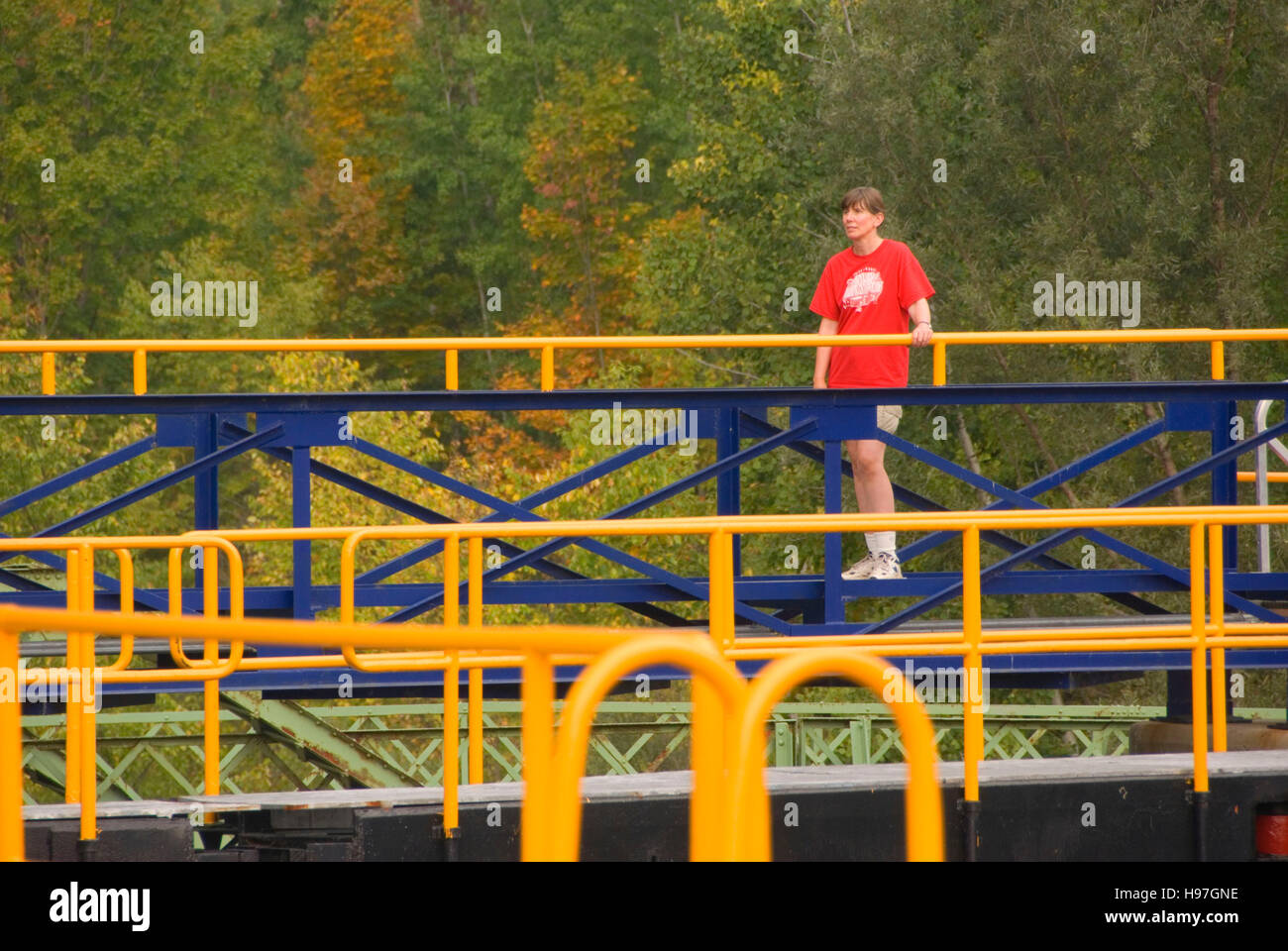 Lock 21, Old Erie Canal State Historic Park, New York Stock Photo - Alamy