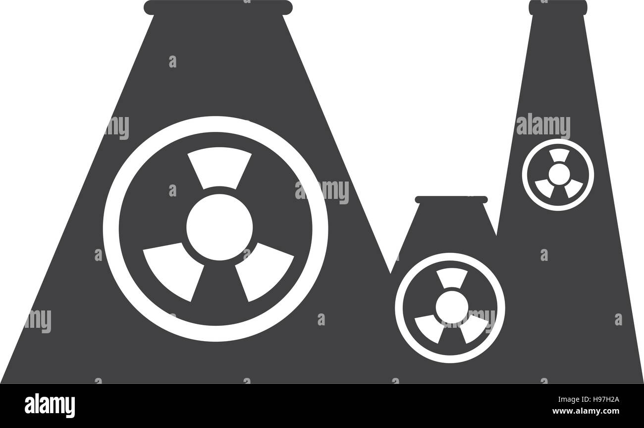 nuclear plant factory building Stock Vector Image & Art - Alamy