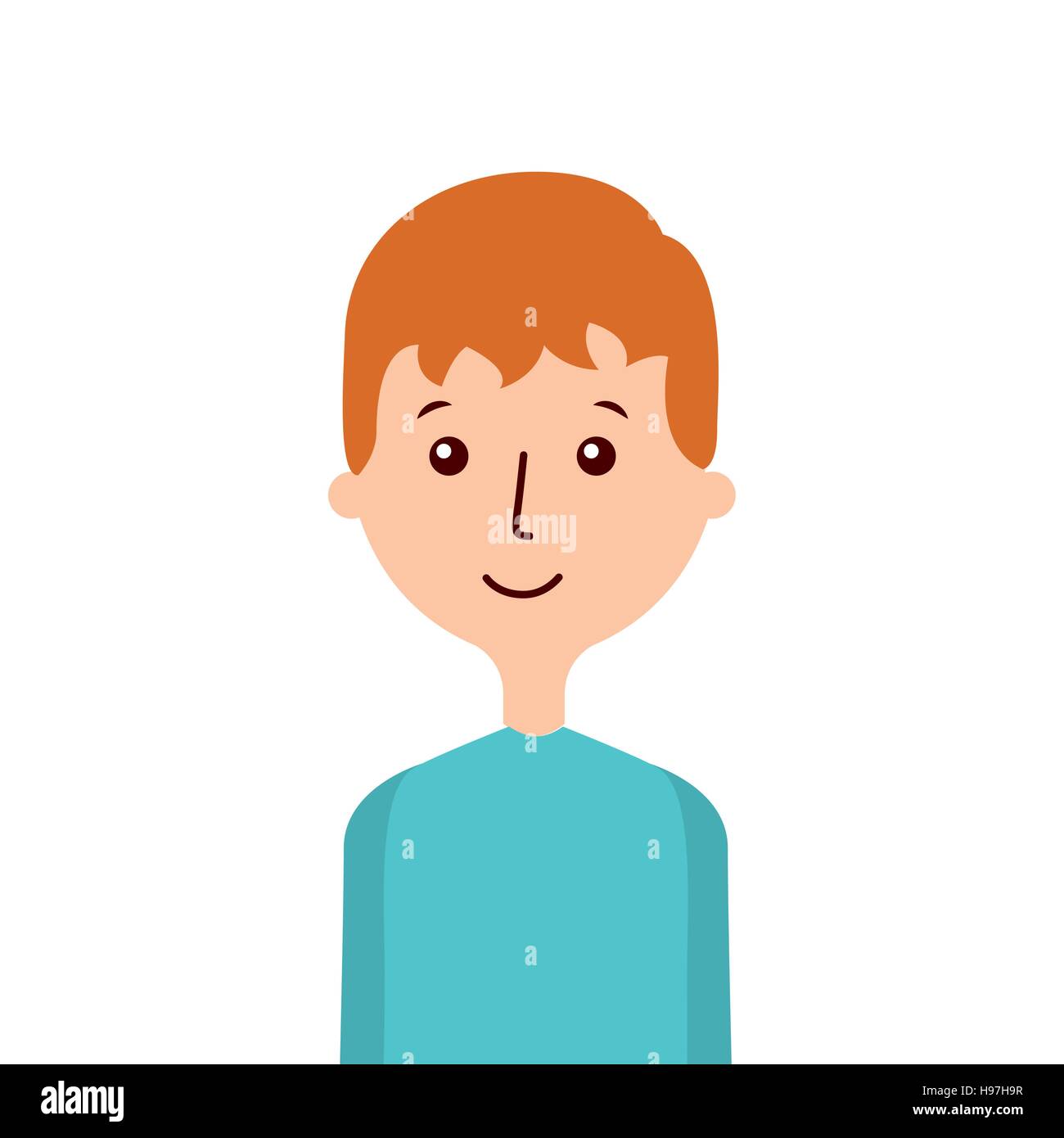 cartoon man person over white background. colorful design. vector ...