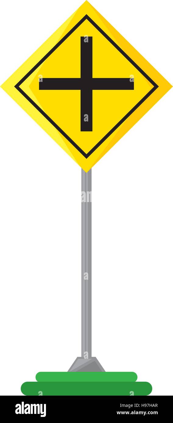 intersection road traffic signal Stock Vector Image & Art - Alamy