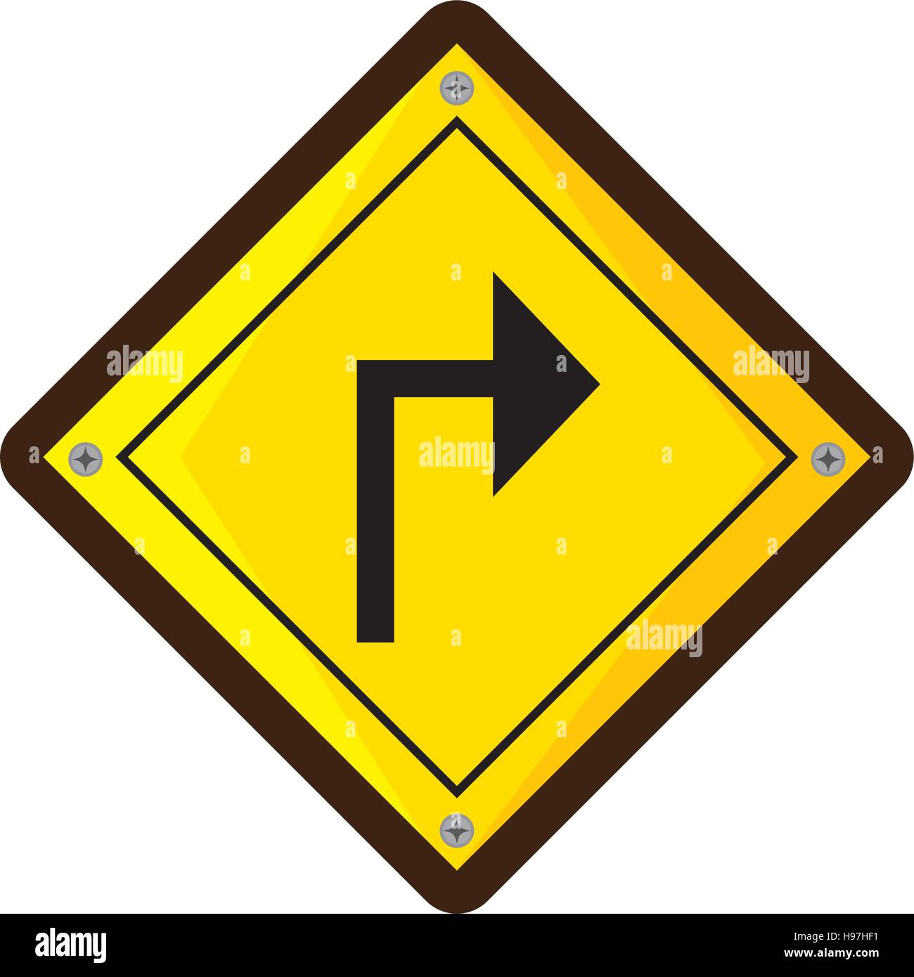 arrows guide traffic signal Stock Vector Image & Art - Alamy