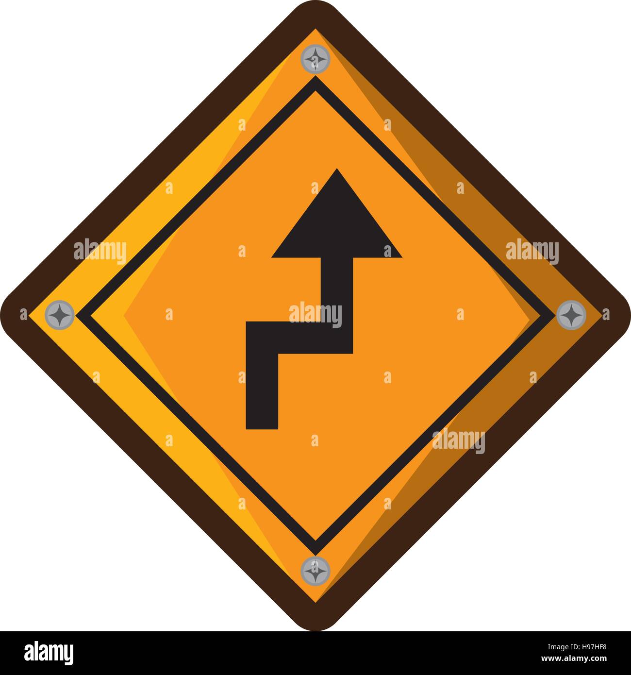 arrows guide traffic signal Stock Vector Image & Art - Alamy