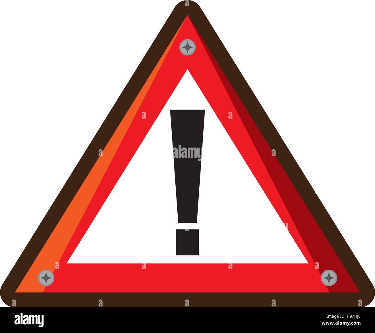 alert symbol traffic signal Stock Vector Image & Art - Alamy
