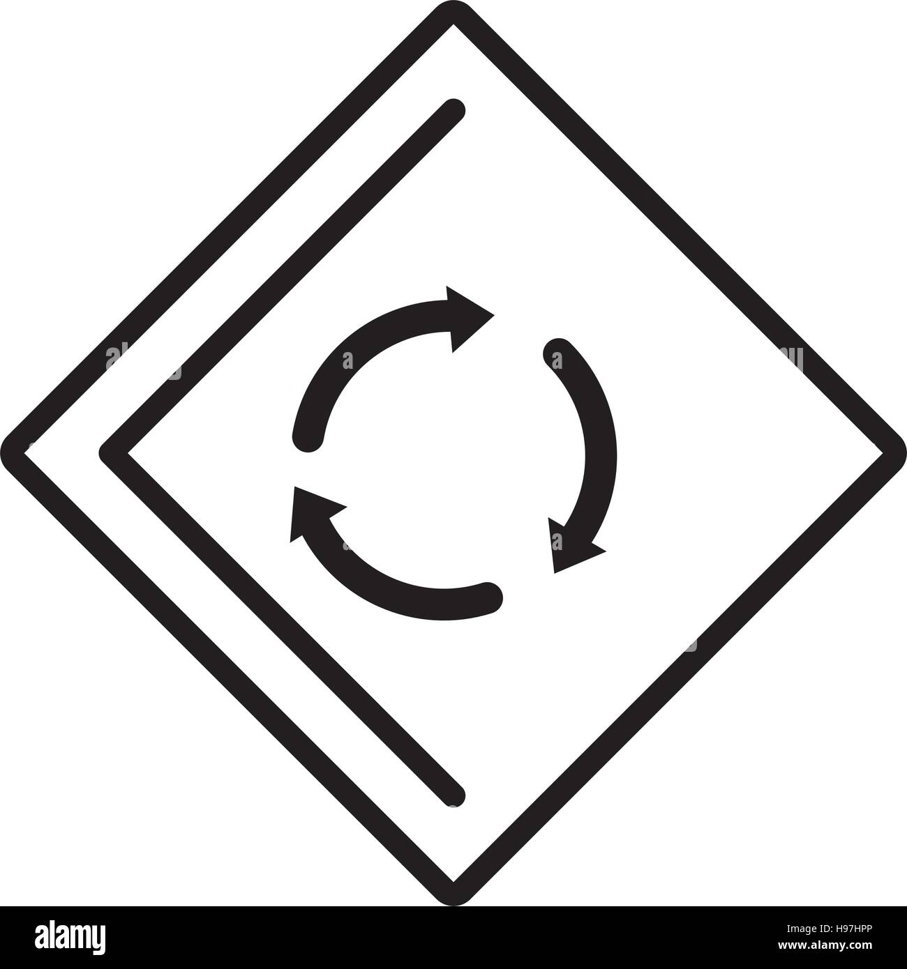 arrows guide traffic signal Stock Vector Image & Art - Alamy