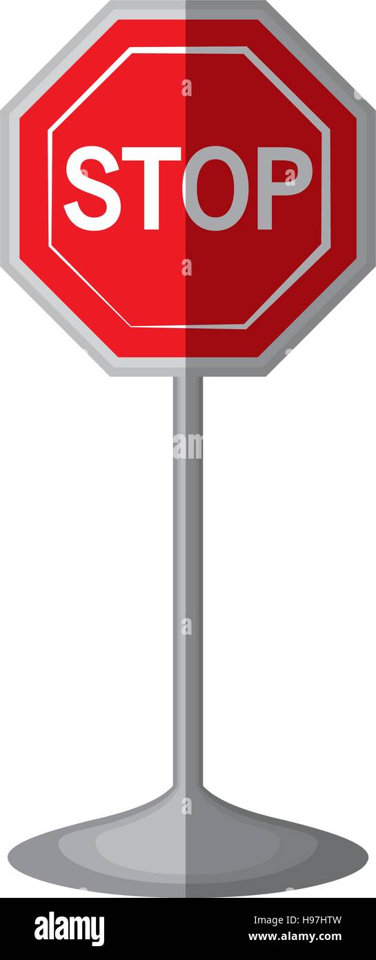 Stopsign Stock Vector Images - Alamy