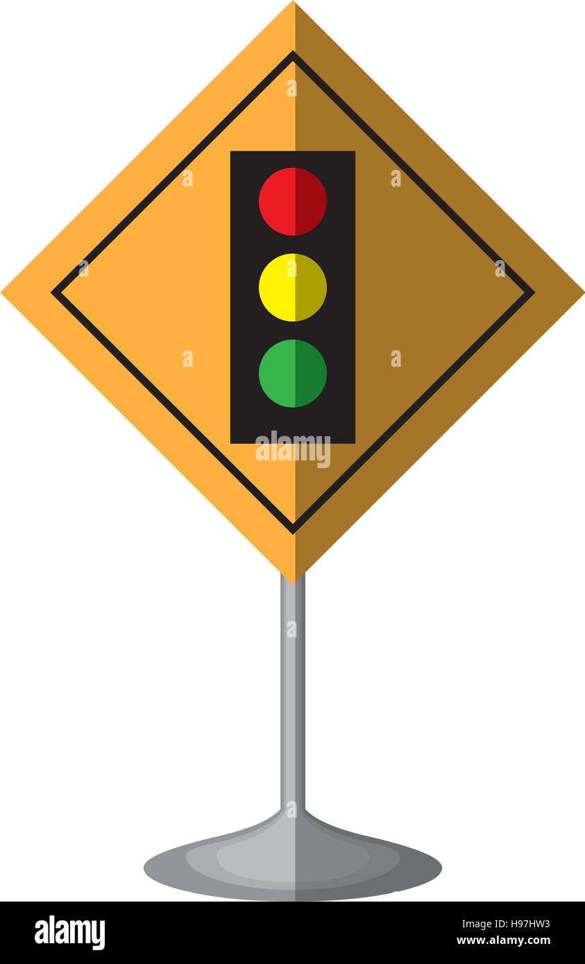 semaphore traffic light isolated icon Stock Vector Image & Art - Alamy