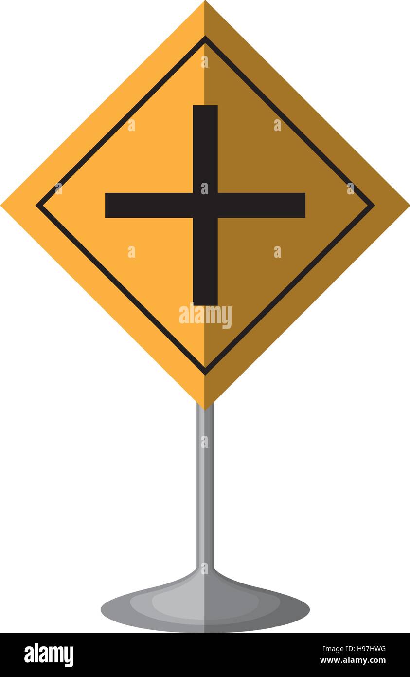 intersection road traffic signal Stock Vector Image & Art - Alamy